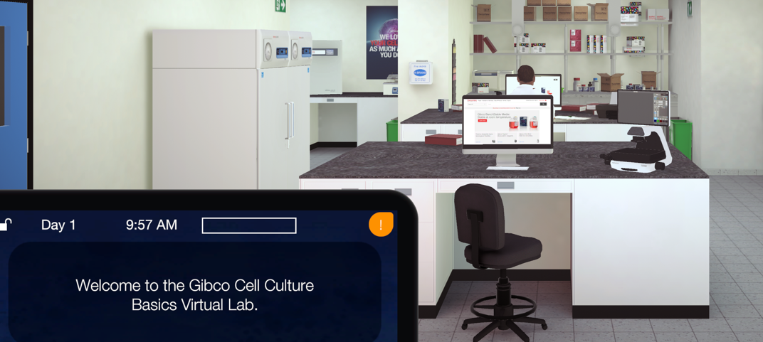 Gibco Cell Culture Basics Virtual Lab – A Great Example of the Benefits ...